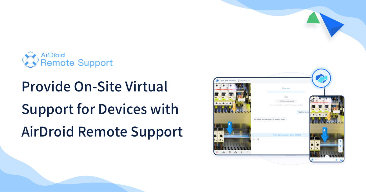 Real-time AR Remote Support | AirDroid Remote Support for Business